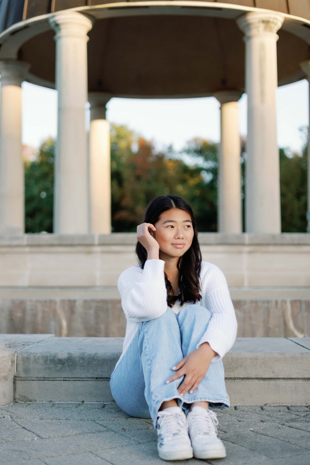 Senior Pictures at Coxhall Gardens in Carmel, IN | Monette Wagner ...