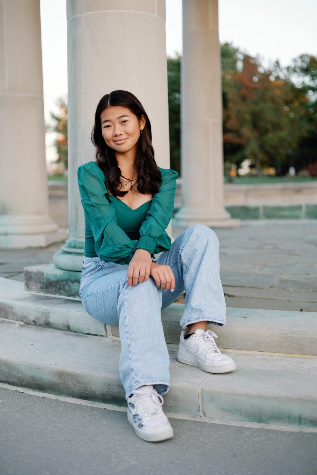 Senior Pictures at Coxhall Gardens in Carmel, IN | Monette Wagner ...
