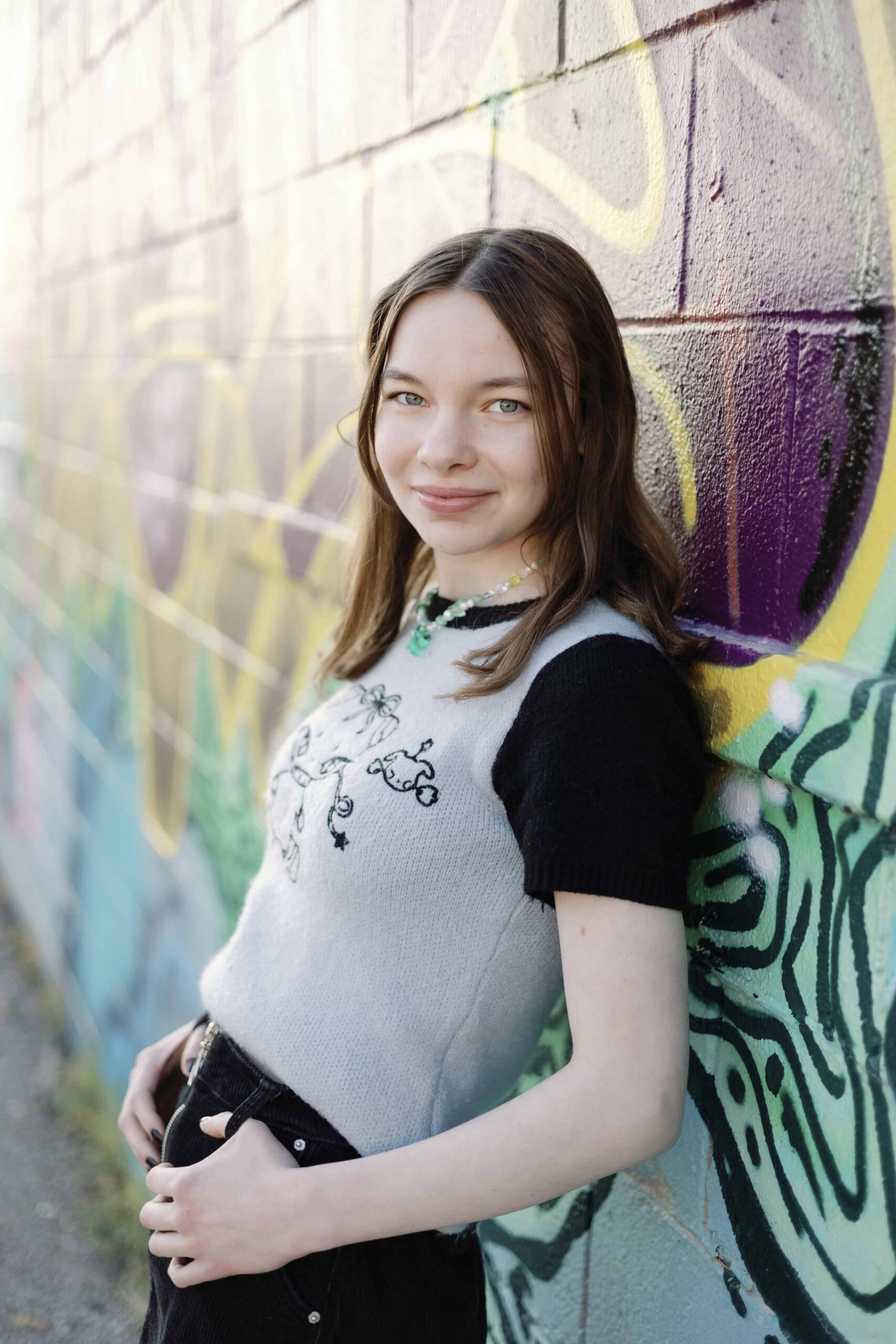 Laura's Urban and Artsy Senior Pictures - Monette Wagner Photography